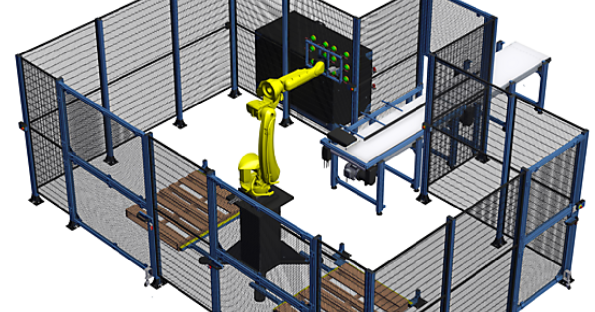 Industrial Robot Palletizing Cells T I E Industrial