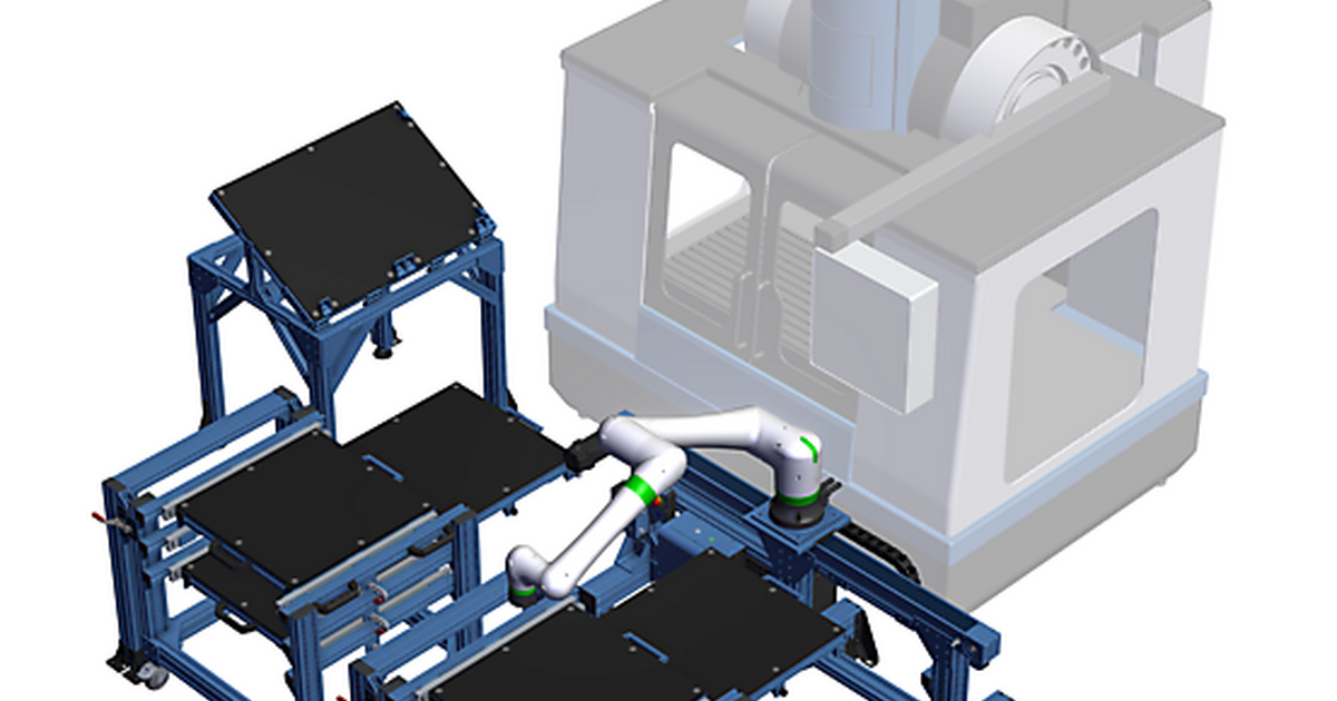 Streamlining Production: Vention's Cobot Machine Tending… | Robots.com