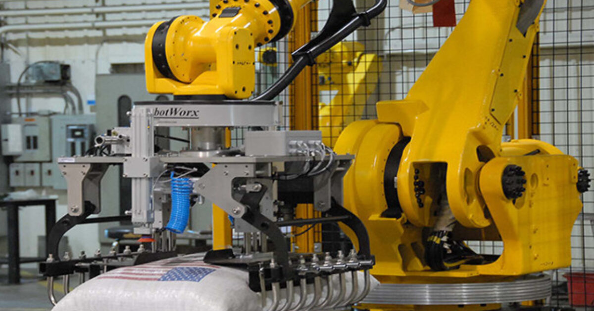 Robot Palletizing vs Conventional Palletizing | Robots.com