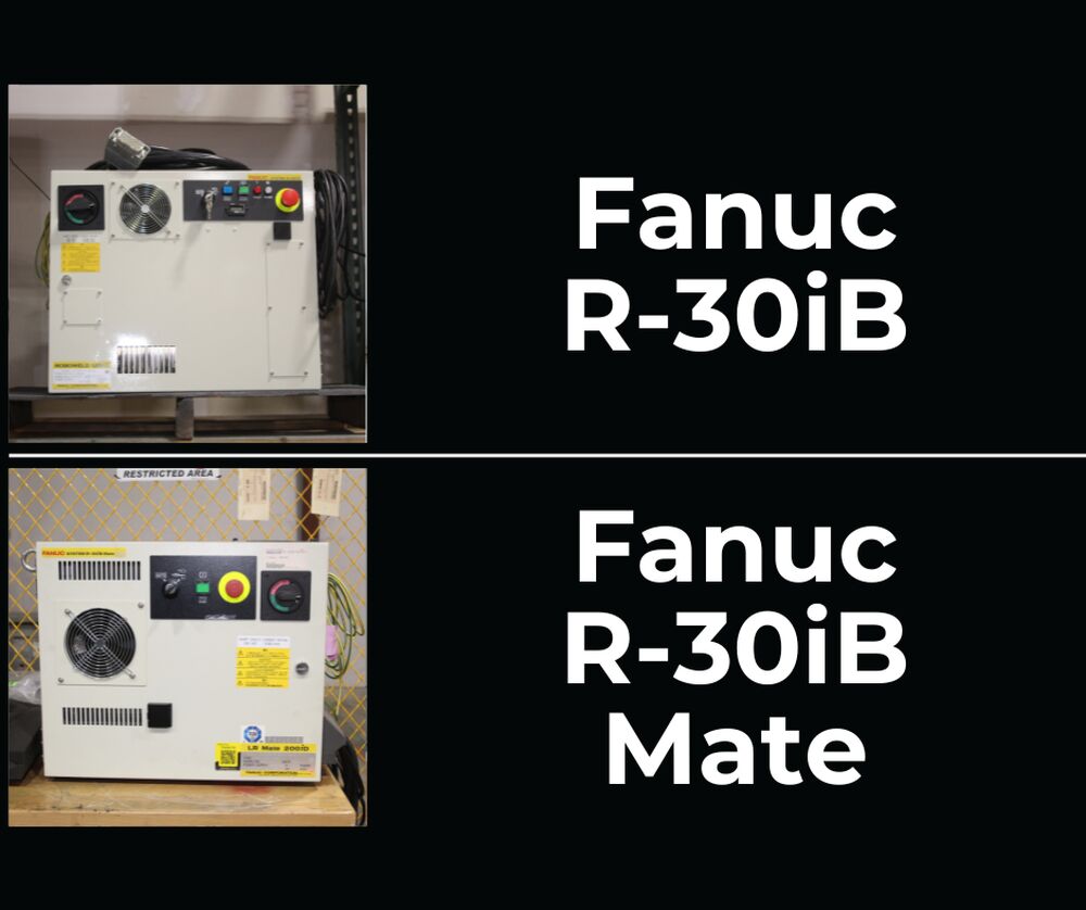 Comparing Fanuc R-30iB and R-30iB Mate Controllers: A… | Robots.com