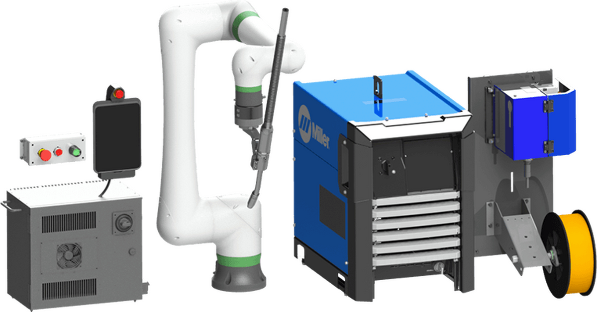 APT Manufacturing Mod-Weld Cobot MAC Bundle with Fanuc… | Robots.com