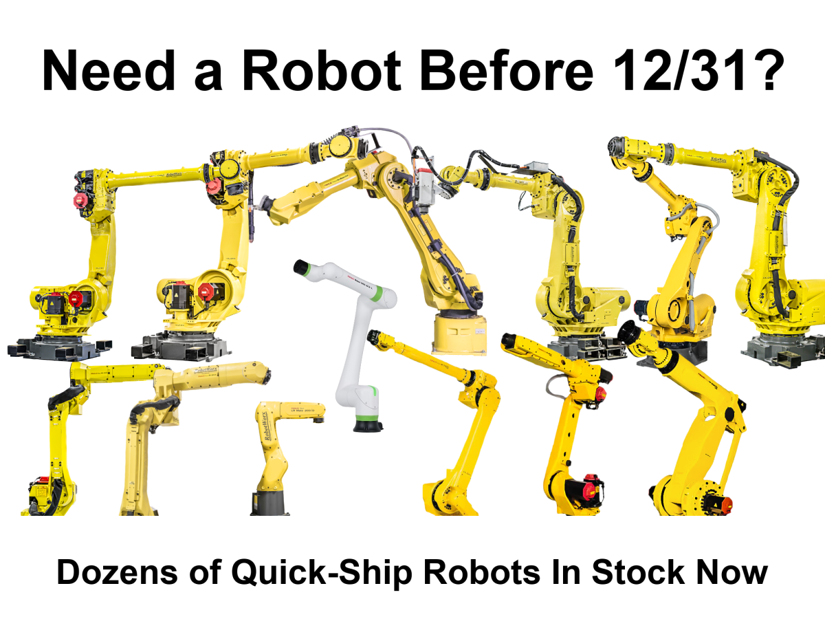 Robots.com | Quick Ship Robots Shipped By Year End | T.I.E. Industrial