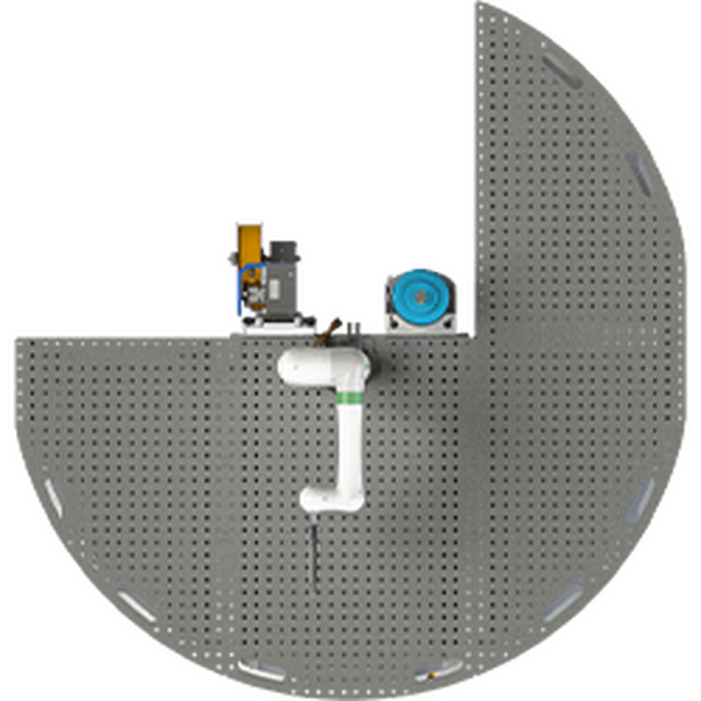 Mod-Weld Cobot MAC Cart with Fanuc CRX-10iA/L and Miller…