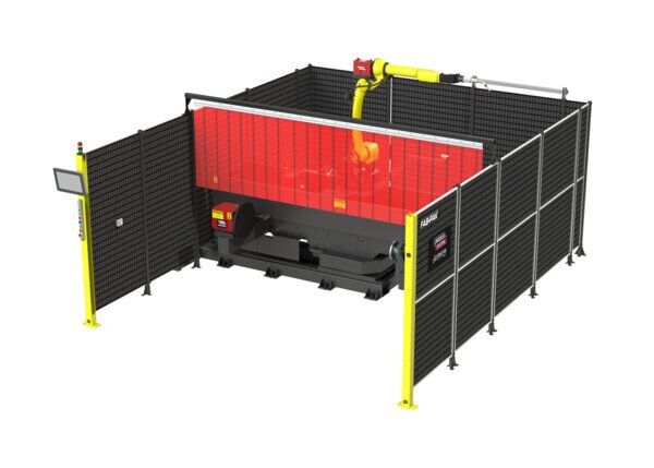 Fab-Pak® XHS-CM Robotic Welding Cell with Dual Fanuc Robots
