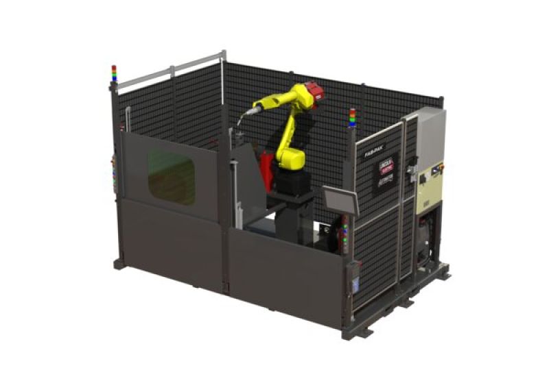 Fab-Pak® CDZ Robotic Welding Cell with Fanuc Robot