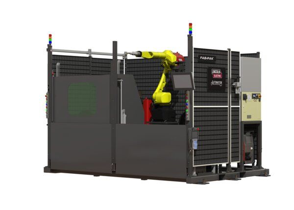Fab-Pak® CDZ Robotic Welding Cell with Fanuc Robot