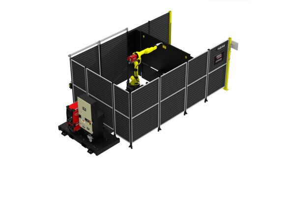 Fab-Pak® XFT Robotic Welding Cell with Fanuc Robot