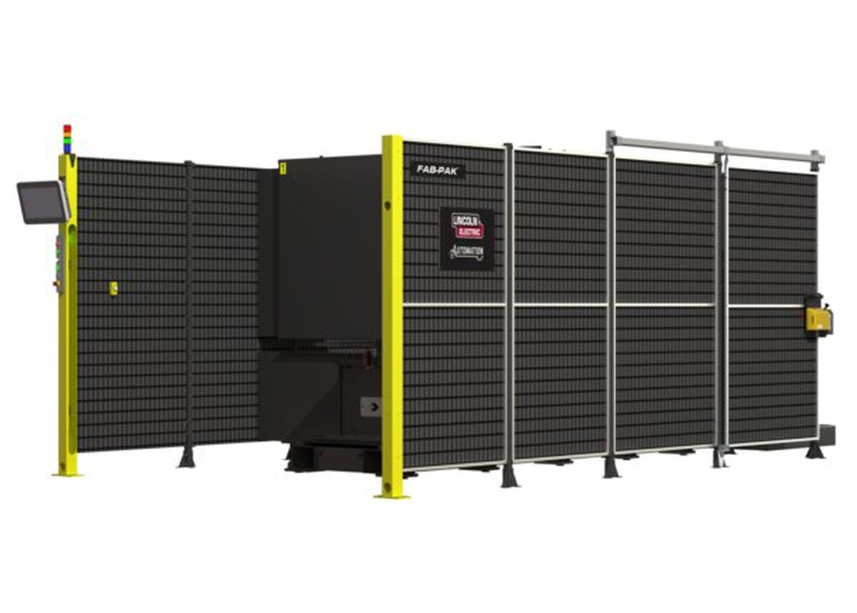 Fab-Pak® XFT Robotic Welding Cell with Fanuc Robot