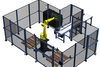 Turnkey Palletizer: Single Belt Infeed & Dual Outfeed with New Fanuc…