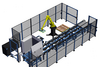 Turnkey Palletizer: Single Belt Infeed & Automated Outfeed with New…