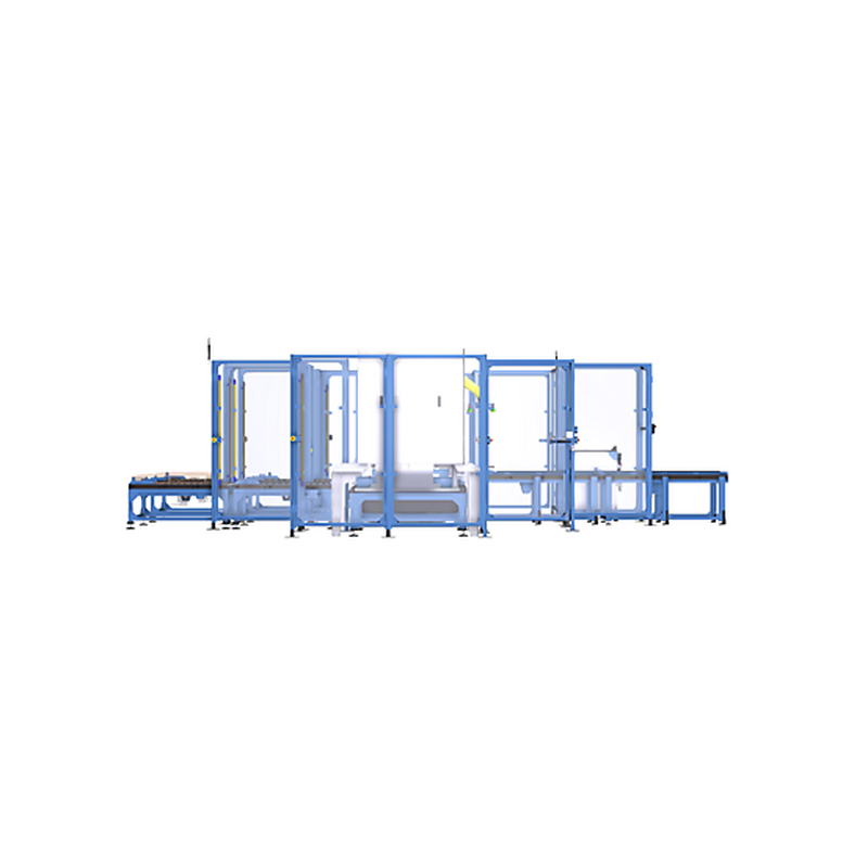 Industrial Palletizer with Dual Automated Outfeed and New Fanuc…
