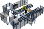 Turnkey Palletizer: Dual Infeed & Automated Outfeed with New Fanuc…
