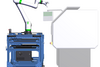 Machine Tending Cell with 2 Mobile Part Presenters with Fanuc…