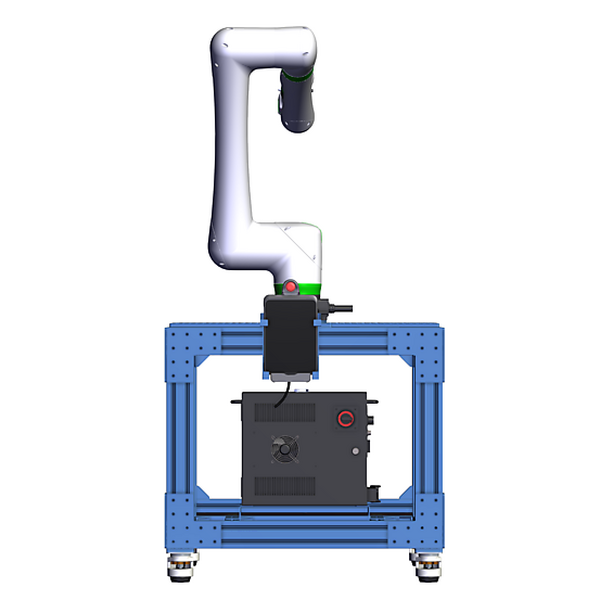 Mobile Machine Tending Cell with Fanuc CRX Cobot and Flat Tray…