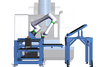 Mobile Machine Tending Cobot Cell with Fanuc CRX10iA/L and Drawers…