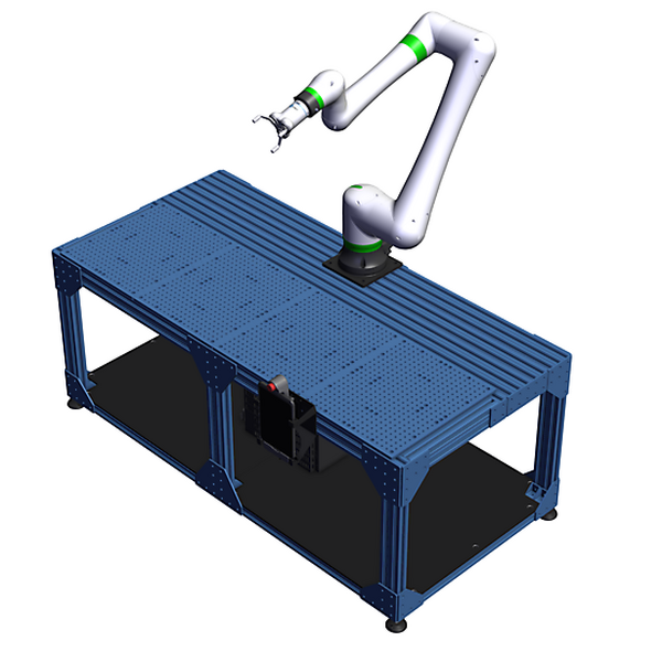 Cobot Tooling Plate Workstation with Fanuc CRX-10iA (AS-PP-142097 v8)