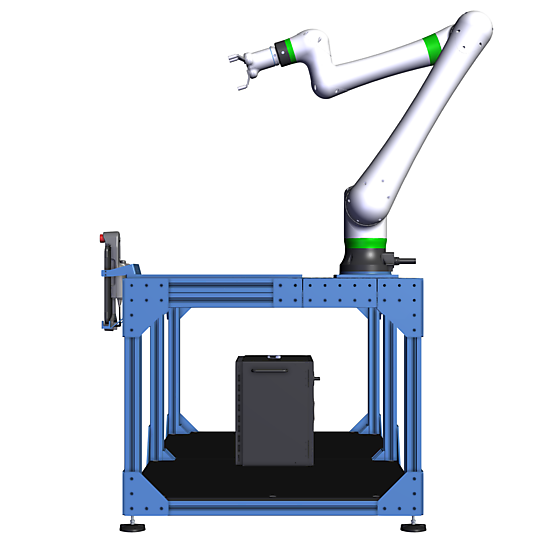 Cobot Tooling Plate Workstation with Fanuc CRX-10iA (AS-PP-142097 v8)