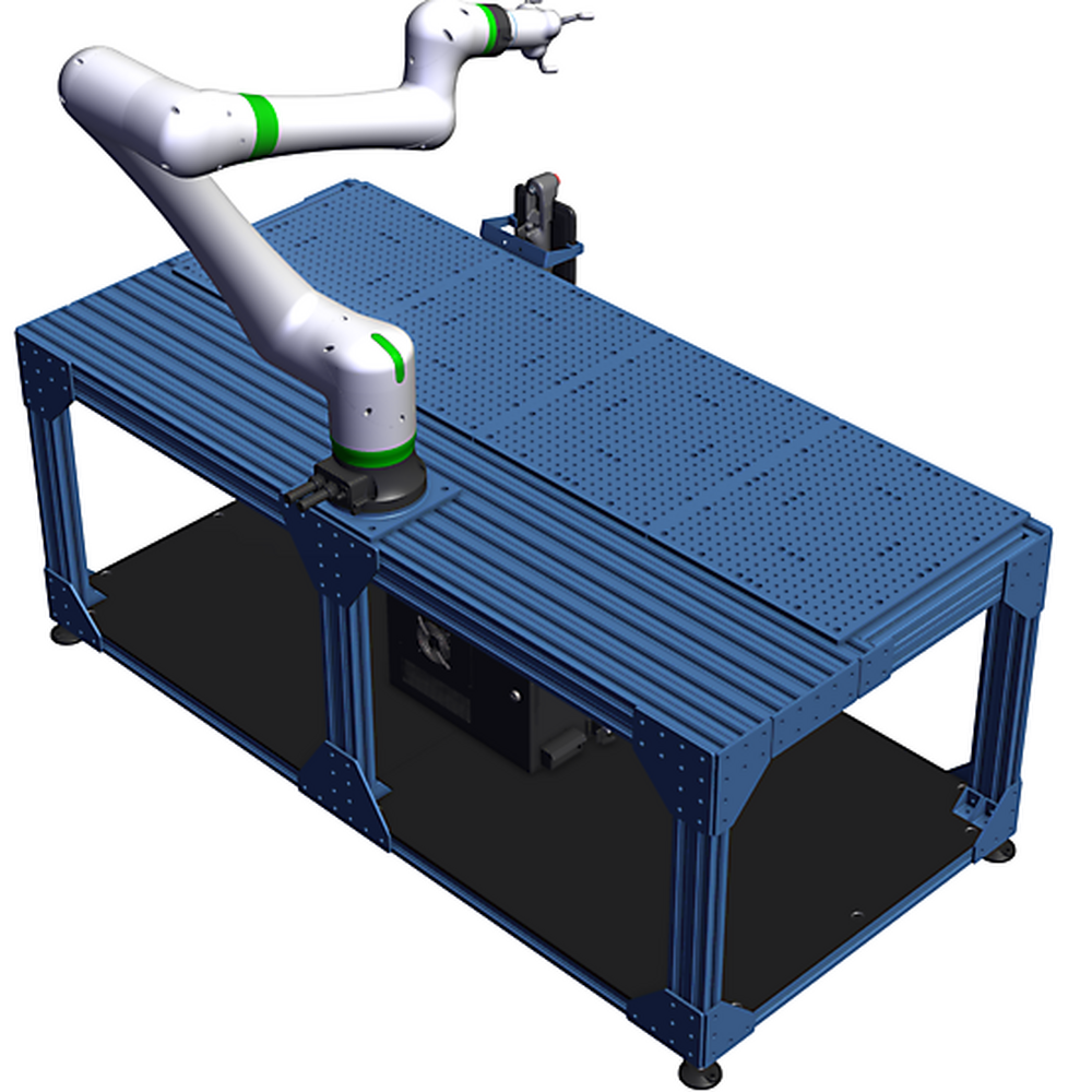 Cobot Tooling Plate Workstation with Fanuc CRX-10iA (AS-PP-142097 v8)…