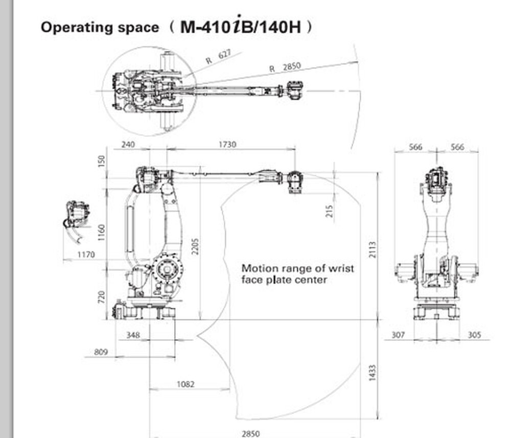 Fanuc M-410iB/140H Robot | Robots.com
