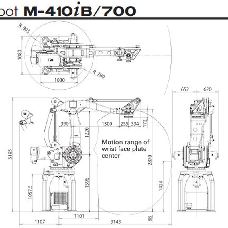 Fanuc M-410iB/700 Robot | Robots.com | T.I.E. Industrial
