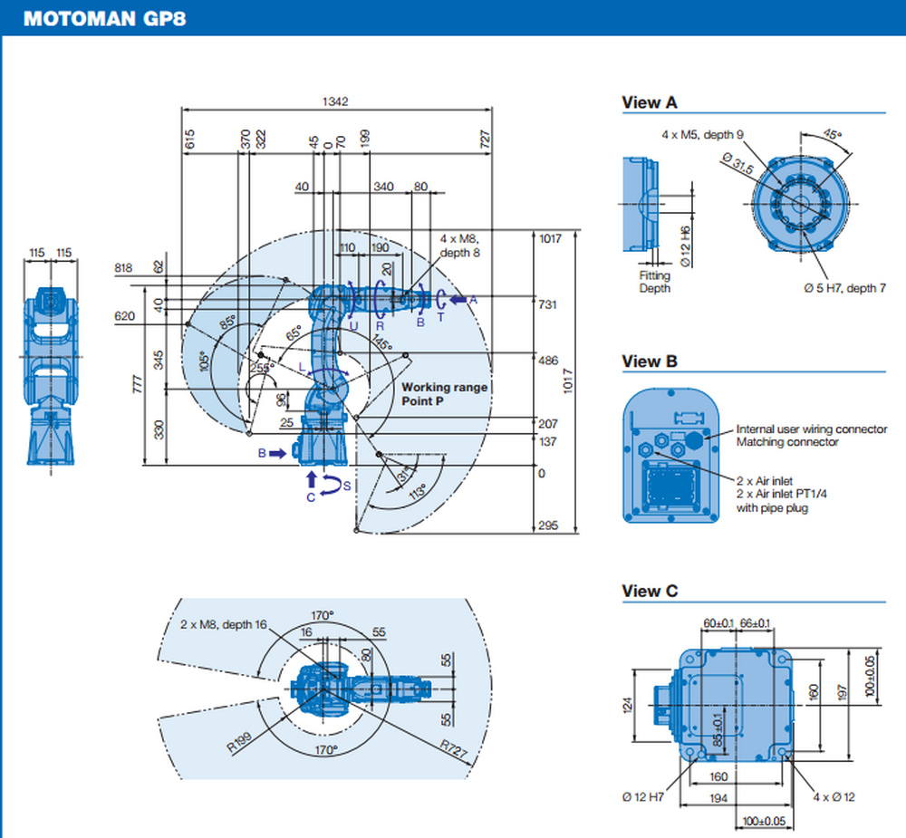 Motoman GP8 Robot | Robots.com