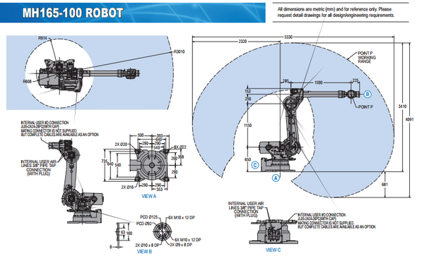Motoman MH165-100 Robot | Robots.com