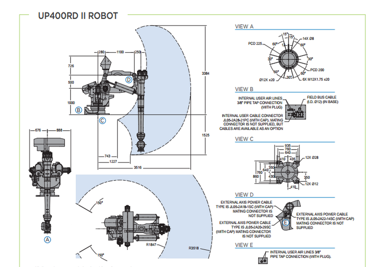 Motoman UP400RD II Robot | Robots.com